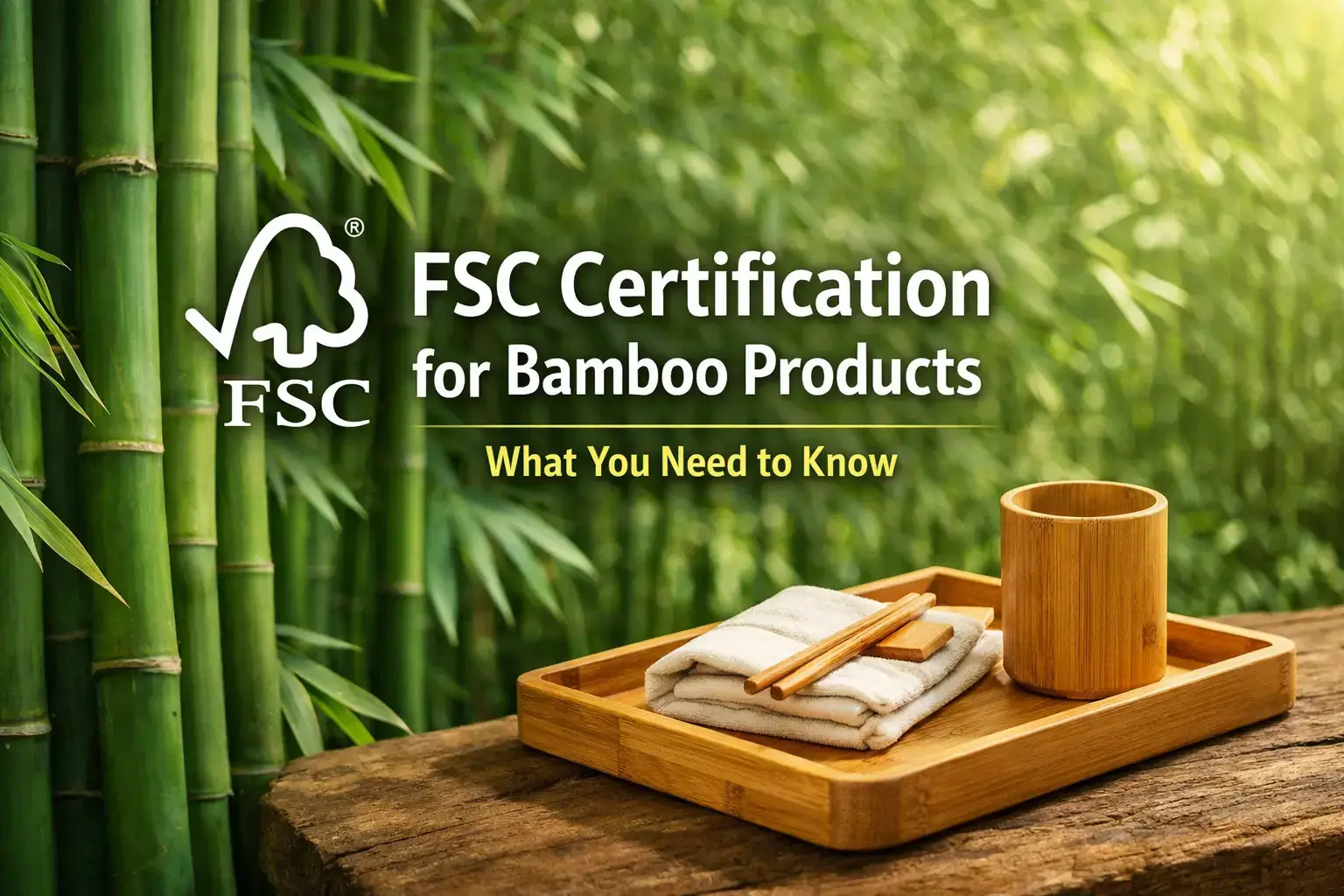 FSC Certification for Bamboo Products | Buyer & OEM Guide